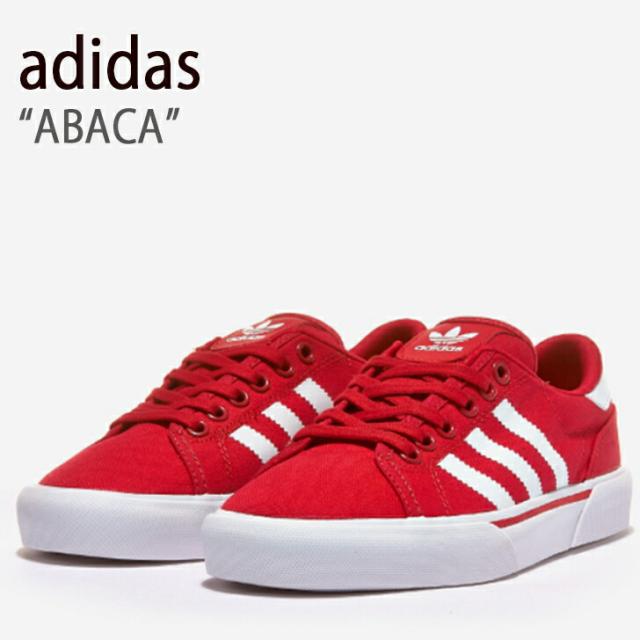 adidas アディダス スニーカー ABACA RED アバカ レッド H04975