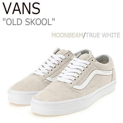 VANS スニーカー OLD SKOOL PIG SUEDE MOONBEAM WHITE ムーンビーム VN0A38G1U5L