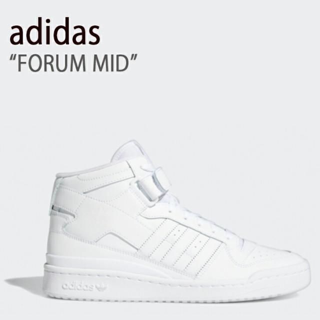 adidas アディダス スニーカー FORUM MID フォーラム ミッド ホワイト FY4975