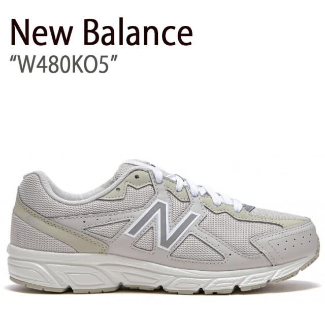 New Balance ニューバランス スニーカー W480KO5 ベージュ   NBPFBB198A FLNBBA1U29