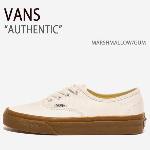 VANS スニーカー AUTHENTIC MARSHMALLOW GUM オーセンティック VN0A2Z5I18G