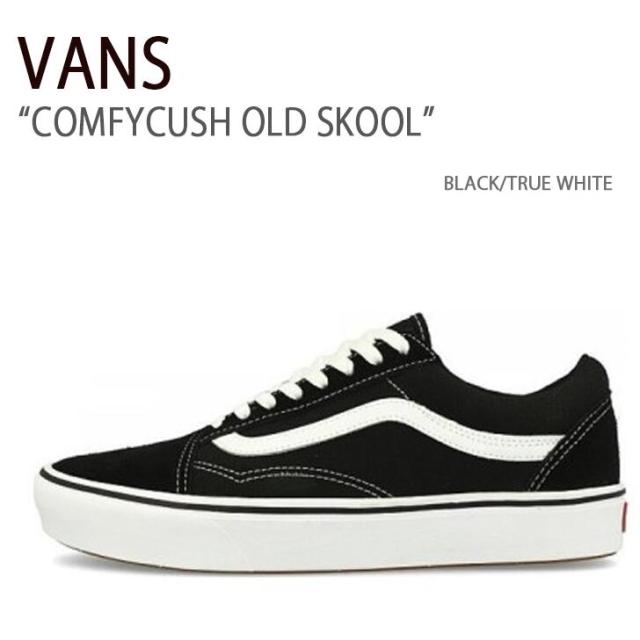 VANS スニーカー COMFYCUSH OLD SKOOL BLACK TRUE WHITE VN0A3WMAVNE