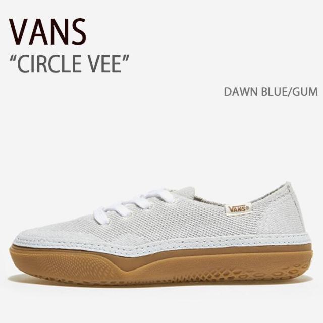 VANS スニーカー CIRCLE VEE DAWN BLUE GUM VN0A4BWLAZK