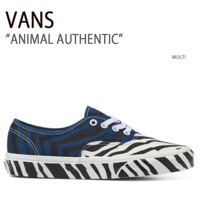 VANS スニーカー ANIMAL AUTHENTIC MULTI アニマルオーセンティック VN0A5KRDASQ1