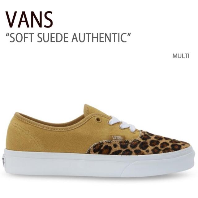 VANS スニーカー SOFT SUEDE AUTHENTIC MULTI ソフトスエードオーセンティック VN0A5KRDAVB1