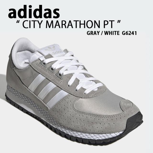 adidas アディダス スニーカー CITY MARATHON PT シティ マラソン GRAY WHITE GW6214