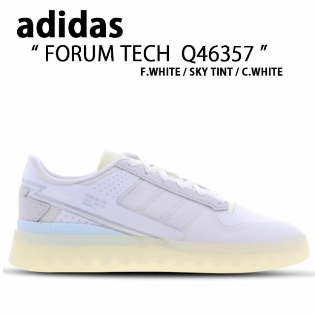 adidas アディダス スニーカー FORUM TECH フォーラムテック Q46357 WHITE SKY CREAM