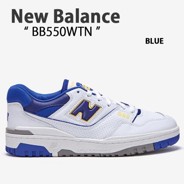 New Balance ニューバランス スニーカー BB550 BLUE WHITE ブルー ホワイト BB550WTN