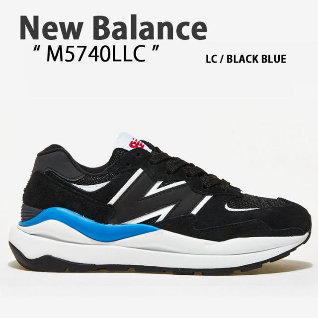 New Balance ニューバランス スニーカー 5740 BLACK BLUE M5740LLC ブラック ブルー