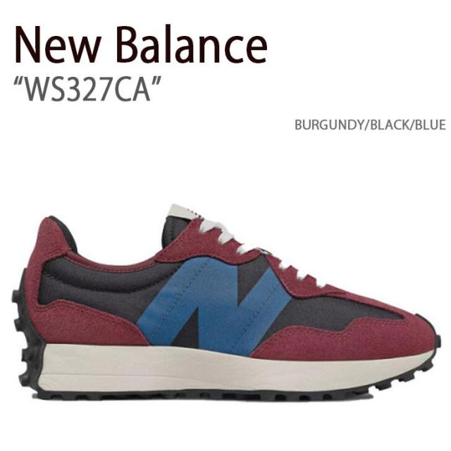 New Balance ニューバランス スニーカー 327 BURGUNDY BLACK BLUE WS327CA