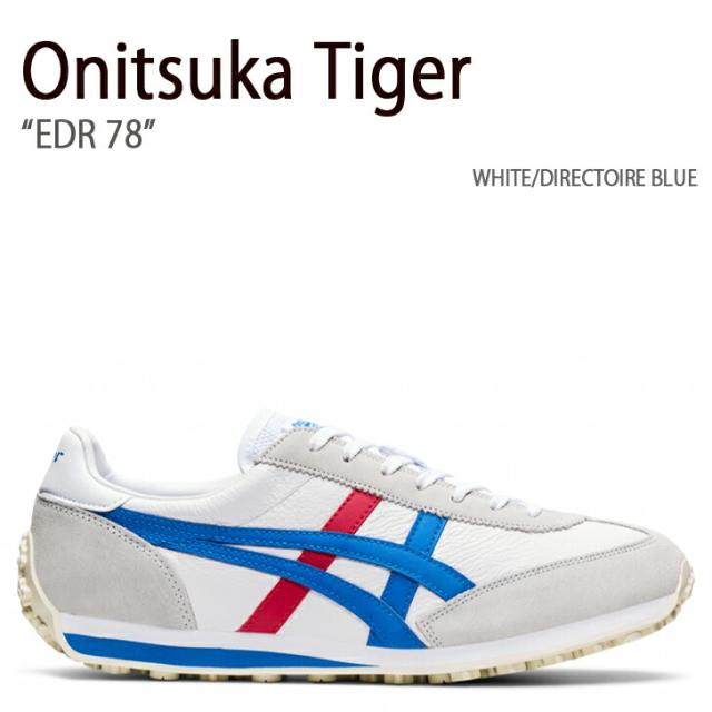 Onitsuka Tiger オニツカタイガー スニーカー EDR 78 WHITE DIRECTOIRE BLUE イーディーアール 78 ホワイト ディレクトワールブルー メンズ レディース 男性用 女性用 男女兼用 1183B411.101