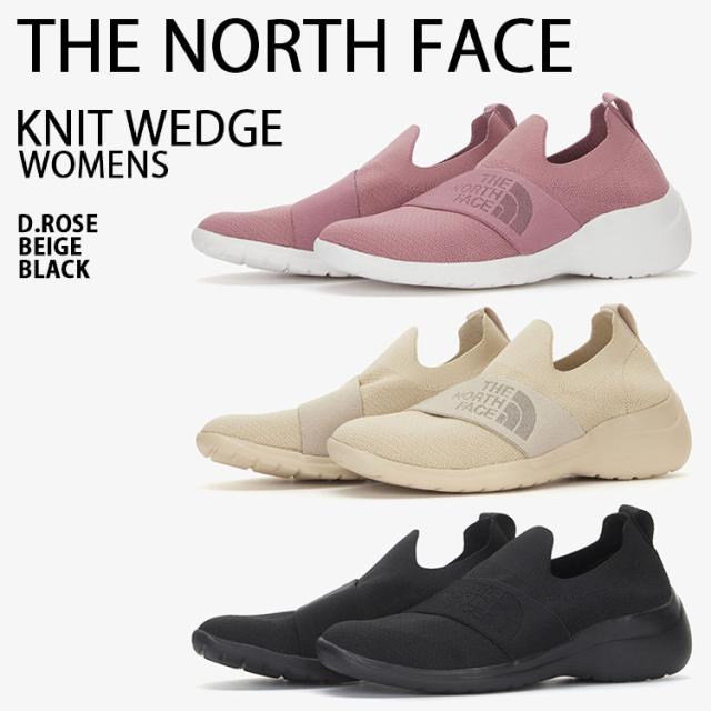THE NORTH FACE ノースフェイス レディース モックシューズ W KNIT WEDGE NS93N08
