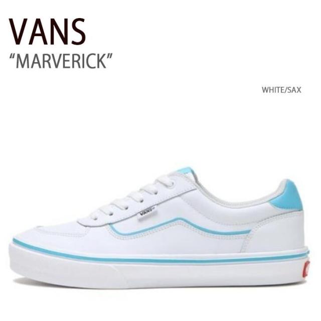 VANS スニーカー MARVERICK WHITE SAX マーベリック ホワイト サックス V3858 LEA