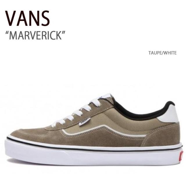 VANS スニーカー MARVERICK TAUPE WHITE マーベリック トープ ホワイト V3858 SC