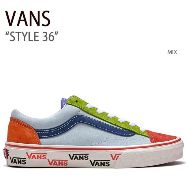 VANS スニーカー STYLE 36 MIX スタイル36 ミックス VN0A54F66TA
