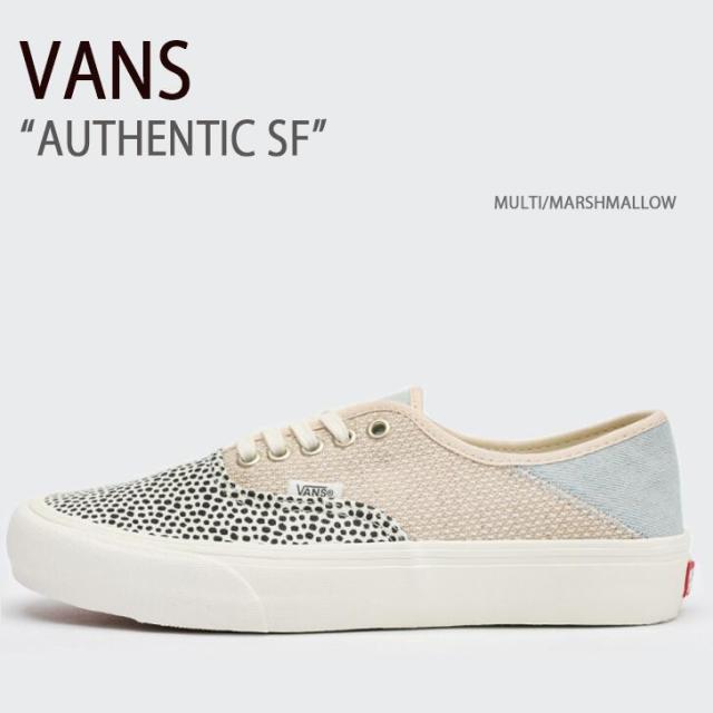 VANS スニーカー AUTHENTIC SF MULTI MARSHMALLOW VN0A5HYPAYR