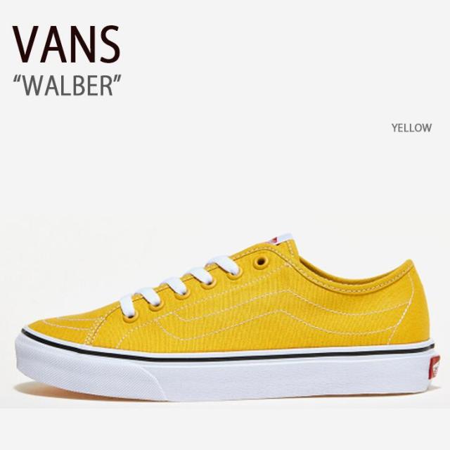 VANS スニーカー WALBER YELLOW ウォルバー イエロー V40CL PLUS DECON