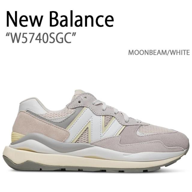 New Balance ニューバランス スニーカー 5740 MOONBEAM WHITE  W5740SGC
