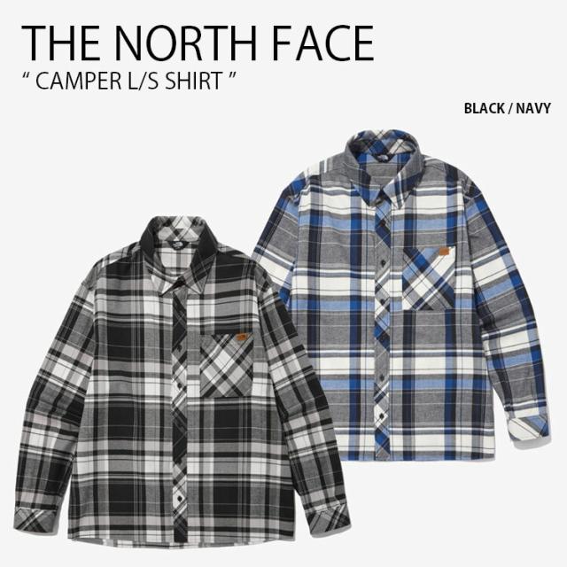 THE NORTH FACE ノースフェイス ネルシャツ CAMPER L/S SHIRT キャンパー ロングスリーブ シャツ 長袖 チェック柄 NH8LN50A/B