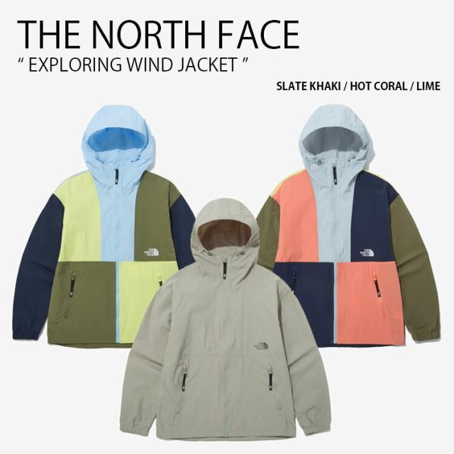 THE NORTH FACE ノースフェイス マウンテンパーカー EXPLORING WIND JACKET ジャケット フーディ ロゴ メンズ レディース NJ3BP10D/E/F