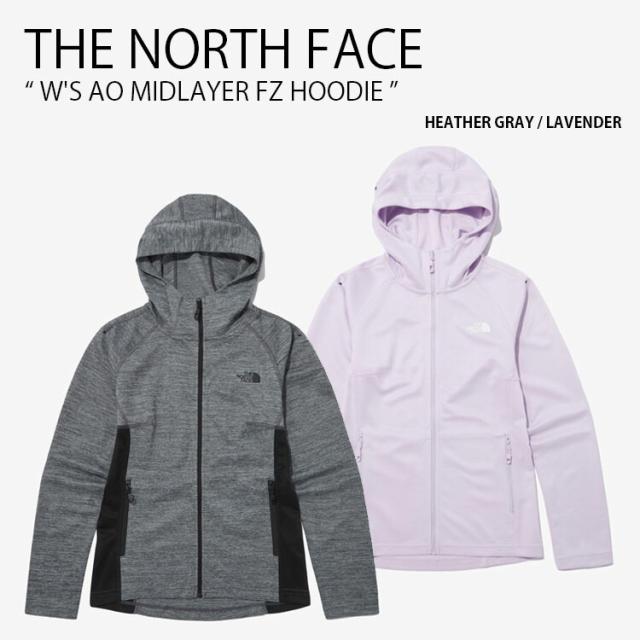 THE NORTH FACE ノースフェイス レディース パーカー W’S AO MIDLAYER FZ HOODIE フーディ トレーニングジャケット 女性用 NJ5JP31A/B