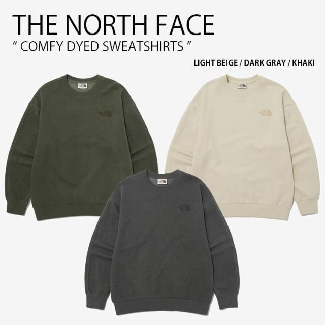 THE NORTH FACE ノースフェイス スウェット COMFY DYED SWEATSHIRTS スウェットシャツ トレーナー メンズ レディース NM5MP01J/K/L