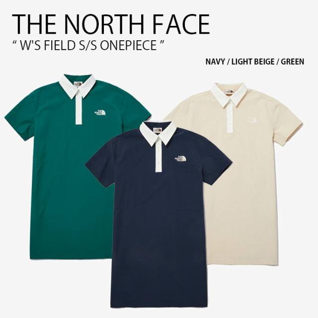 THE NORTH FACE ノースフェイス レディース ワンピース W’S FIELD S/S ONEPIECE ワンピース 半袖 ミニ丈 ロゴ 女性用 NT7ZP30J/K/L