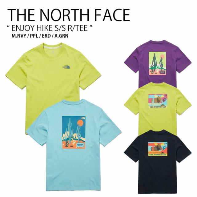 THE NORTH FACE ノースフェイス Tシャツ ENJOY HIKE S/S R/TEE ショートスリーブ ティーシャツ 半袖 メンズ レディース NT7UM05A/B/C/D