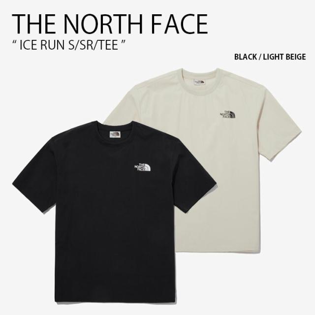 THE NORTH FACE ノースフェイス Tシャツ ICE RUN S/SR/TEE ラウンドネック ティーシャツ ウーブンシャツ メンズ レディース NT7UP02J/K