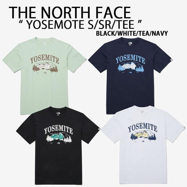 THE NORTH FACE ノースフェイス Tシャツ YOSEMITE S/S R/TEE ヨセミテパーク ロゴ ルーズフィット NT7UP12J/K/M/L