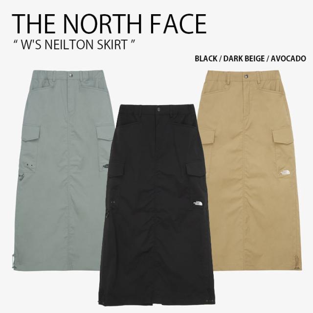 THE NORTH FACE ノースフェイス レディース ロングスカート W’S NEILTON SKIRT ウィメンズ Aラインスカート 女性用 NK6NQ30J/K/L