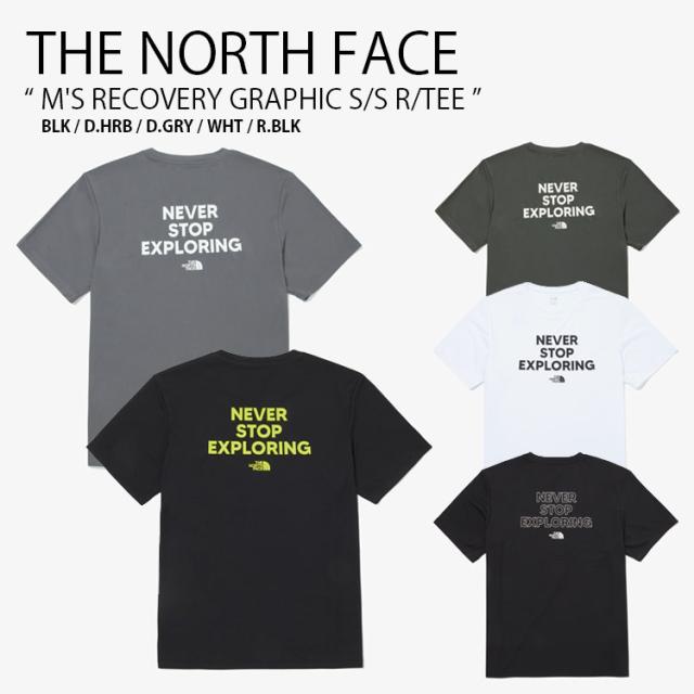 THE NORTH FACE ノースフェイス Tシャツ M’S RECOVERY GRAPHIC S/S R/TEE ティーシャツ 半袖 メンズ レディース NT7UQ07A/B/C/D/E