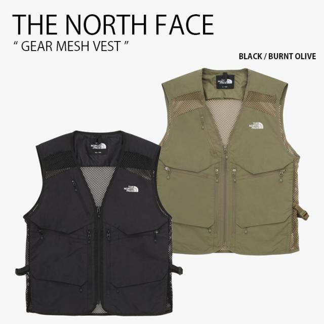 THE NORTH FACE ノースフェイス ベスト GEAR MESH VEST メッシュ ジレフライトジャケット ジレベスト メンズ レディース NV5VR03 NV5VQ02A/B