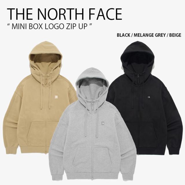 THE NORTH FACE ノースフェイス パーカー MINI BOX LOGO ZIP UP ロゴ ジップアップ フーディ 長袖 メンズ レディース NJ5JQ50J/K/L