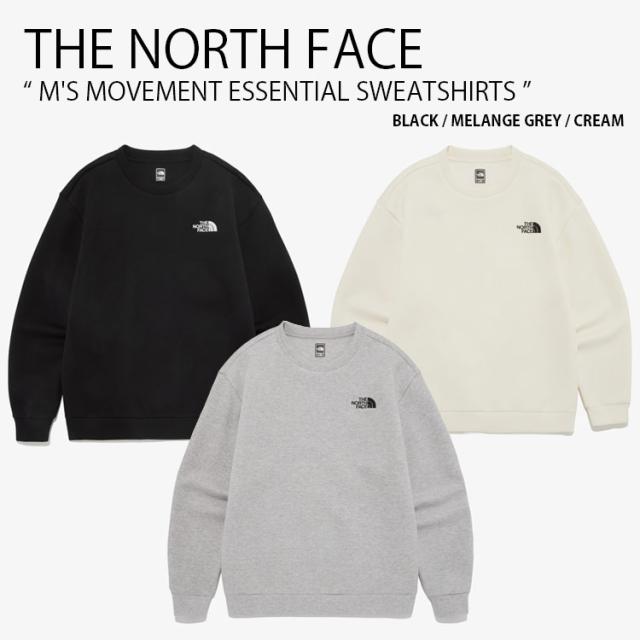 THE NORTH FACE ノースフェイス スウェット M’S MOVEMENT ESSENTIAL SWEATSHIRTS スウェットシャツ メンズ レディース NM5MQ53A/B/C