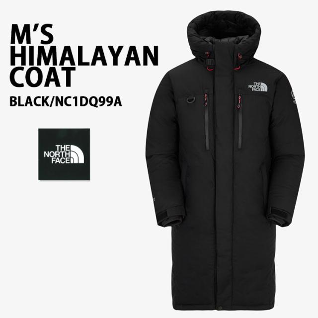 THE NORTH FACE ノースフェイス ダウンコート M’S HIMALAYAN COAT ヒマラヤン ロングダウン BLACK BLACK GORE-TEX WINDSTOPPER NC1DQ99A