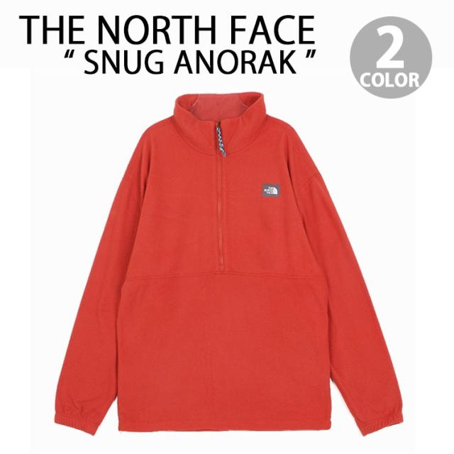 THE NORTH FACE ノースフェイス フリース プルオーバー SNUG ANORAK アノラックジャケット BROWN ハーフジップジャケット NI4FP53C