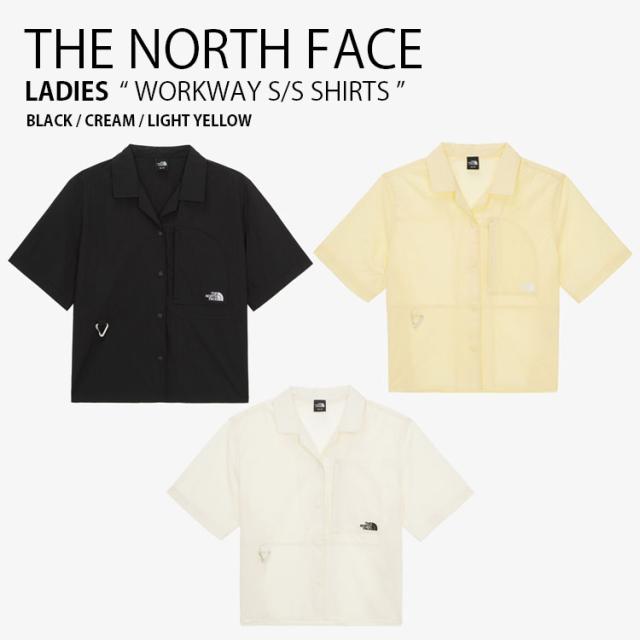 THE NORTH FACE ノースフェイス レディース カジュアルシャツ WORKWAY S/S SHIRTS シャツ ナイロンシャツ 半袖 ウィメンズ NH8SR02A/B/D