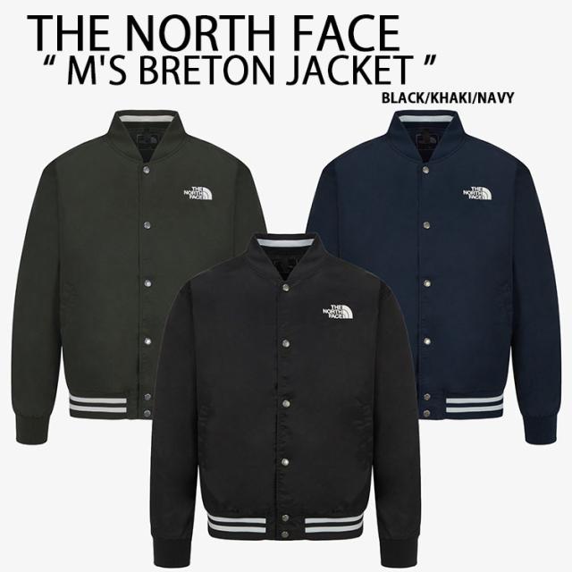 THE NORTH FACE ノースフェイス ボンバージャケット MA-1 M’S BRETON JACKET ナイロンジャケット ブルゾン BACK KHAKI NAVY NJ3BR51A/B/C