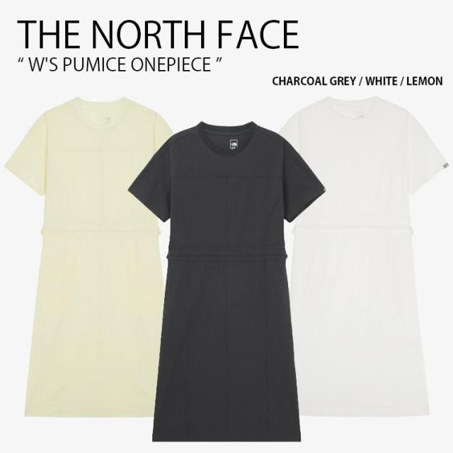 THE NORTH FACE ノースフェイス レディース ワンピース W’S PUMICE ONEPIECE ウィメンズ ワンピース 半袖 マキシ丈 女性用 NT7ZR33A/B/C
