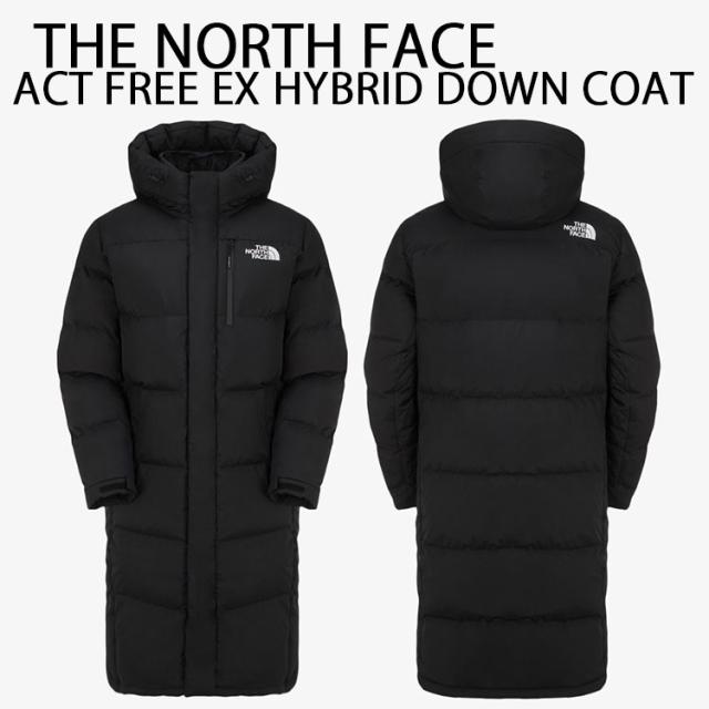 THE NORTH FACE ノースフェイス ダウンコート M’S ACT FREE EX HYBRID DOWN COAT ダウンジャケット ロングコート BLACK NC1DR70A