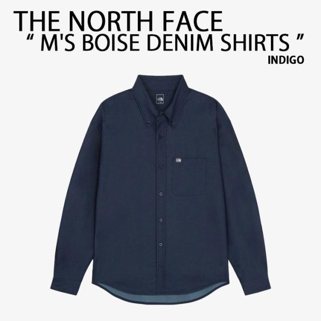THE NORTH FACE ノースフェイス シャツ M’S BOISE DENIM SHIRTS ボイシ デニムシャツ 長袖 カジュアル メンズ レディース NH8LR57A