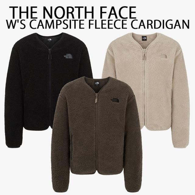 THE NORTH FACE ノースフェイス レディース フリース カーディガン W’S CAMPSITE EX FLEECE CARDIGAN セミクロップ丈 NJ4FR85