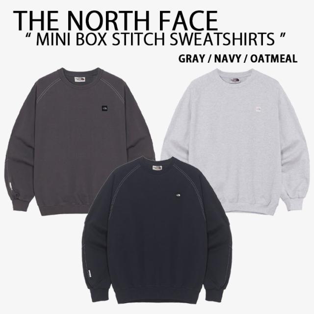 THE NORTH FACE ノースフェイス ホワイトレーベル スウェットシャツ MINI BOX STITCH SWEATSHIRTS トレーナー WHITELABEL NM5MR02J/K/L