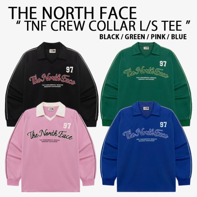 THE NORTH FACE ノースフェイス ホワイトレーベル Tシャツ TNF CREW COLLAR L/S TEE ロングTシャツ カラーネック WHITELABEL NT7TR04J/K/L/M