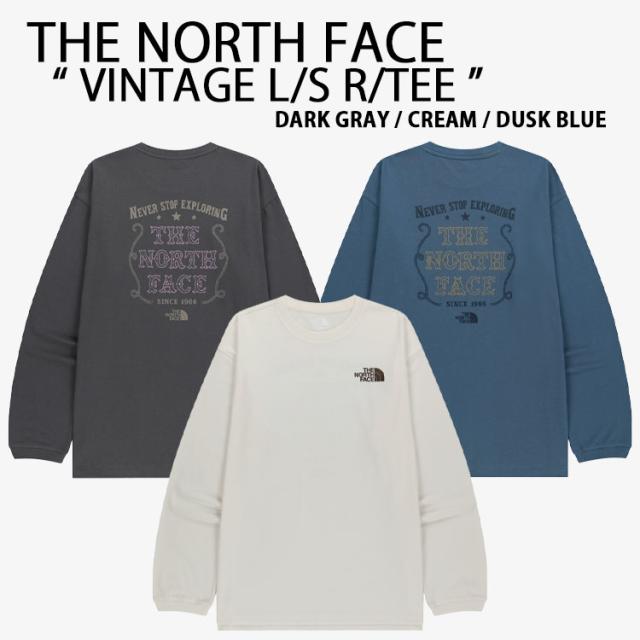 THE NORTH FACE ノースフェイス ホワイトレーベル 長袖 Tシャツ VINTAGE L/S R/TEE ビンテージ ロング Tシャツ WHITELABEL NT7TR51J/K/L