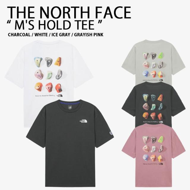 THE NORTH FACE ノースフェイス 半袖 Tシャツ M’S HOLD TEE ホールドTシャツ ラウンドネック ロゴ メンズ レディース NT7UR64A/B/C/D