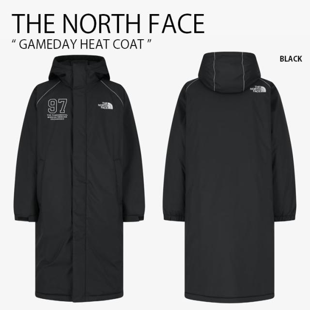 THE NORTH FACE ノースフェイス パディングジャケット GAMEDAY HEAT COAT フード付き ベンチコート メンズ レディース NC3NR52J