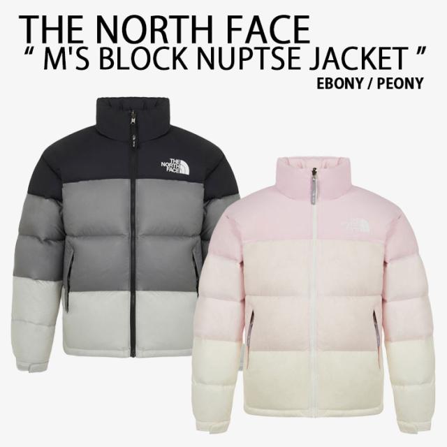 THE NORTH FACE ノースフェイス ダウンジャケット M’S BLOCK NUPTSE JACKET ブロック ヌプシジャケット ヌプシダウン NJ1DR67A/B