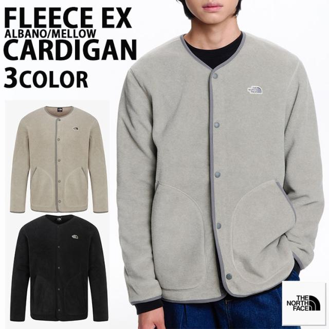 THE NORTH FACE ノースフェイス フリースジャケット フリースカーディガン M’S FLEECE EX CARDIGAN ALBANO/MELLOW フリース NJ4FR60A/B/C